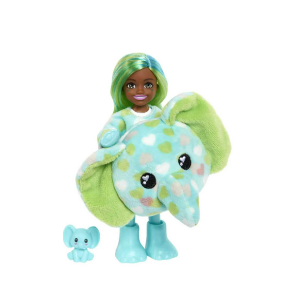Barbie | Toys | Barbie Cutie Reveal Jungle Series Chelsea Elephant Doll ...